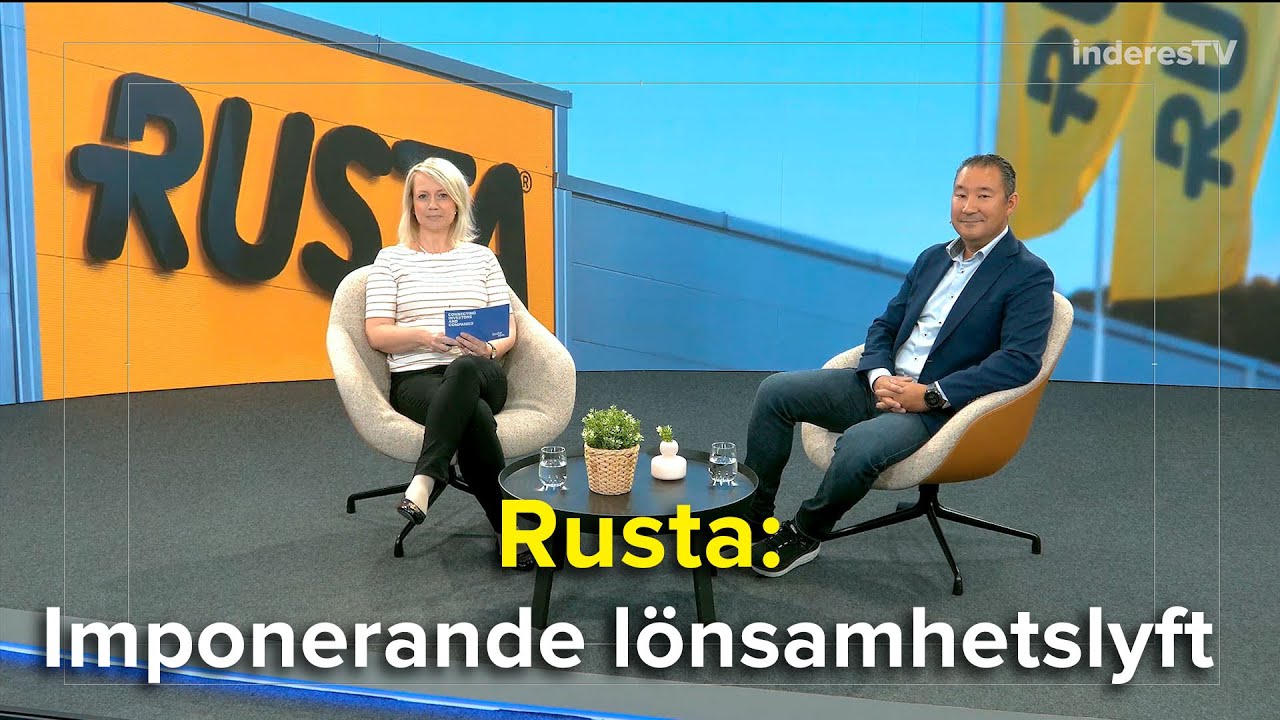 Rusta: Imponenrande lönsamhetslyft - YouTube