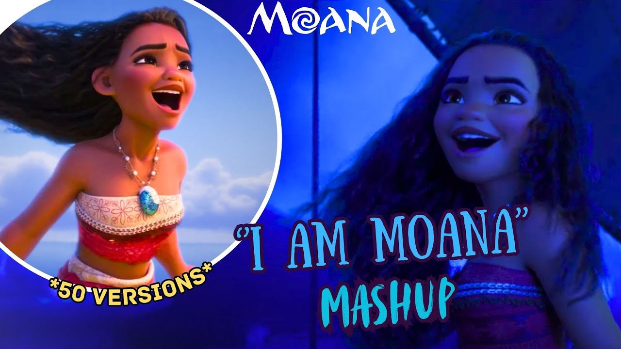 Moana - ''I am Moana'' Mashup (Multilanguage) - YouTube