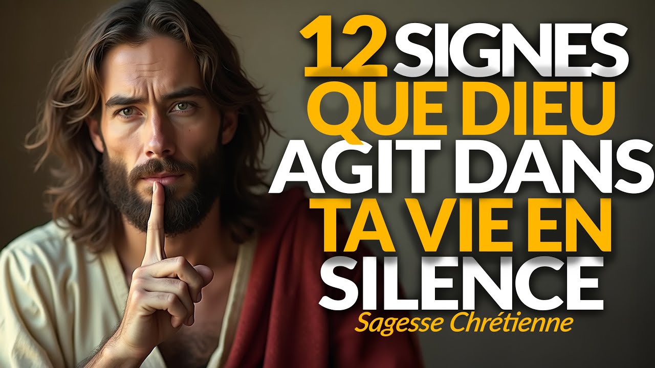 DIEU AGIT DANS TA VIE EN SILENCE | SAGESSE CHRÉTIENNE - YouTube