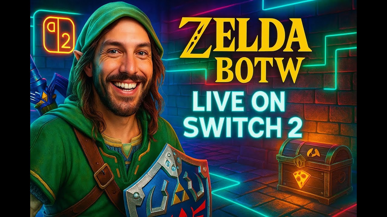 Zelda BOTW on Switch 2 | IRL Link Energy 🗡️ | Road to Tears of the ...