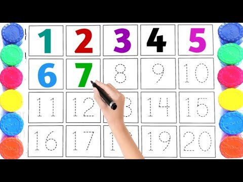 12345678910 || counting || ginti || 123 || 1 to 100 || Number || Neha ...