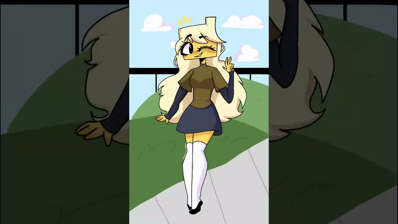 Meri (that one fangirl FNF) Fanart speedpaint - YouTube