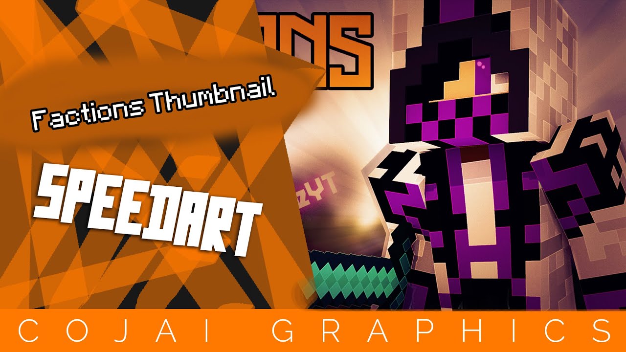 Factions Thumbnail - SpeedART // Free GFX - YouTube
