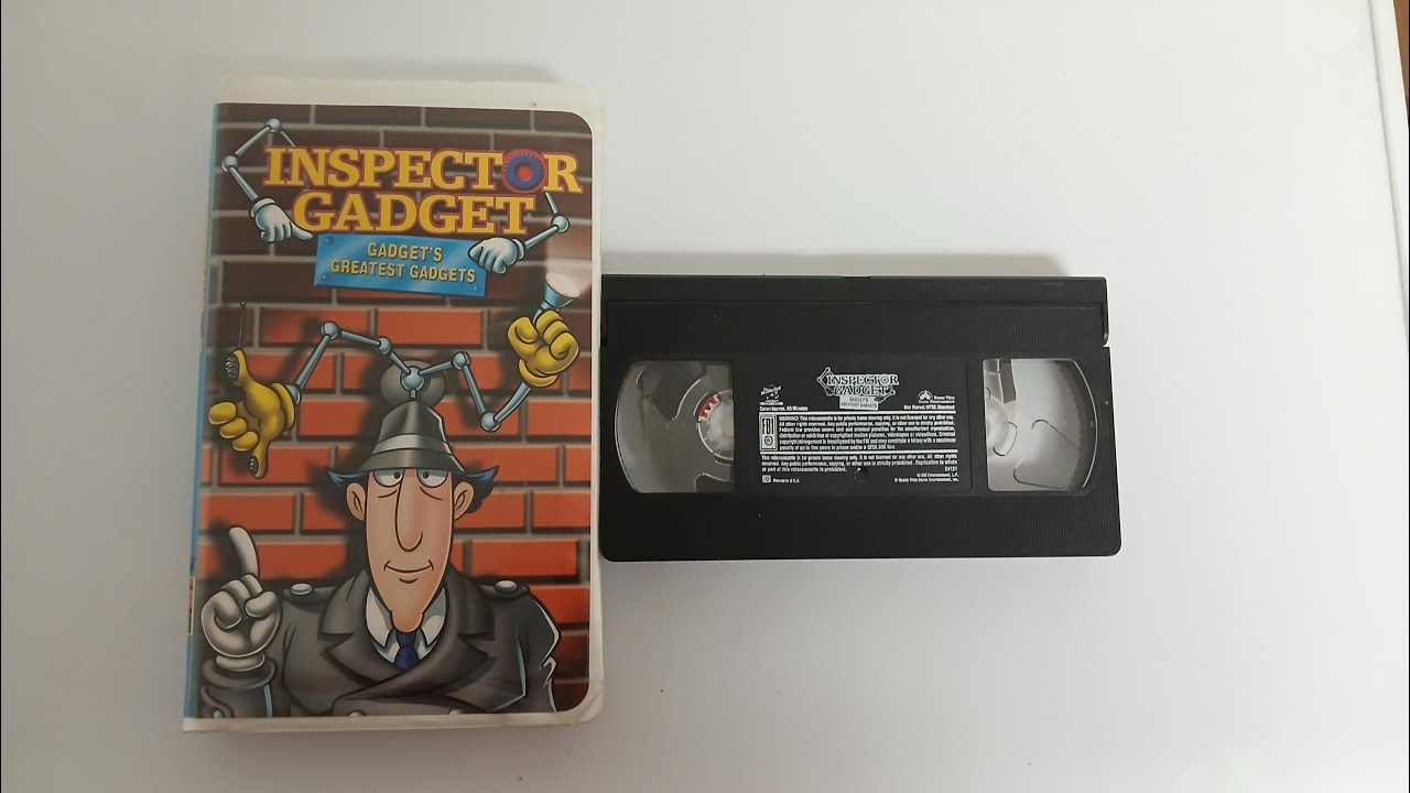 Opening to Inspector Gadget - Gadget's Greatest Gadgets 2000 VHS 60fps ...
