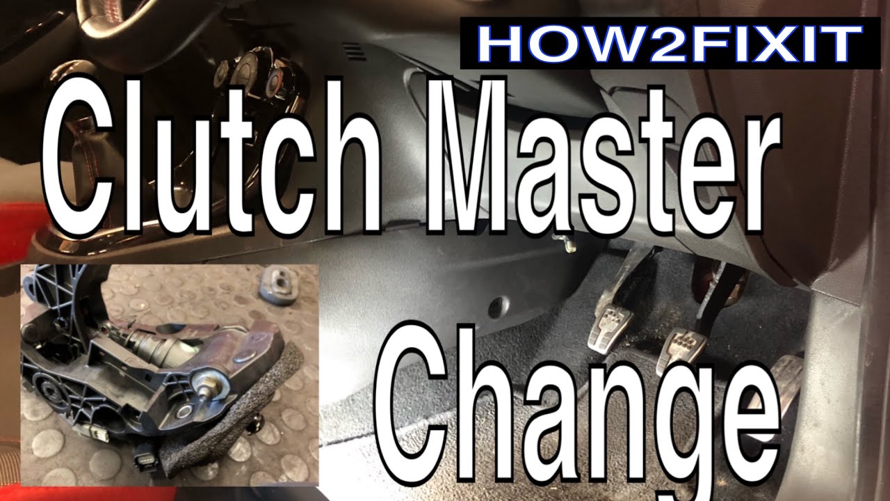 Ford Fiesta Ecoboost 1.0 - DIY Clutch Master Cylinder Replacement ...