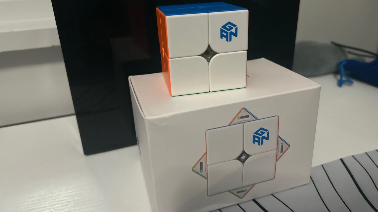 Gan 251 M pro 2x2 speed cube review best 2x2 ever? - YouTube