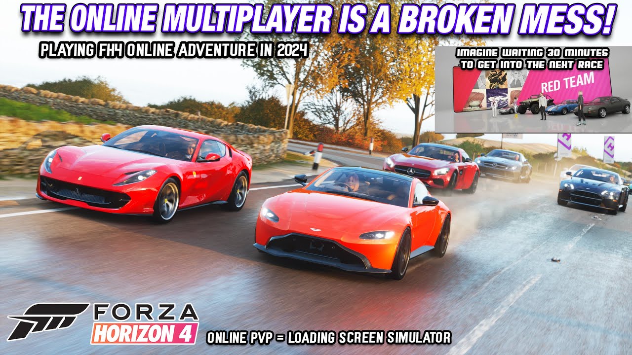 Forza Horizon 4 Online Multiplayer Experience In 2024 - YouTube