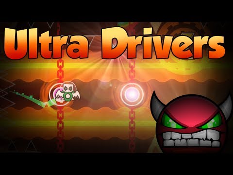 Geometry Dash [HARD DEMON] - Ultra Drivers (100%) By: LazerBlitz - YouTube