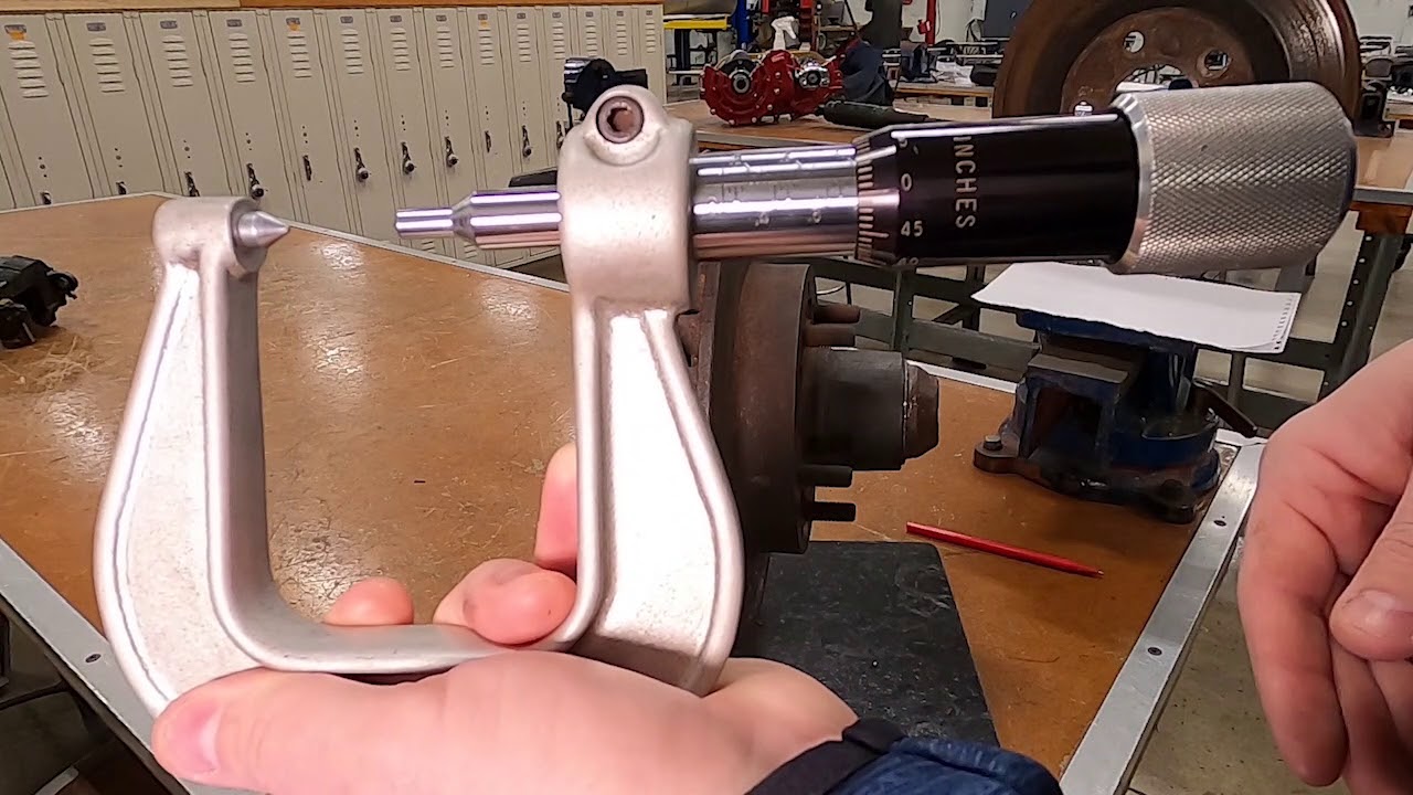 Using a Disc Brake Micrometer - YouTube