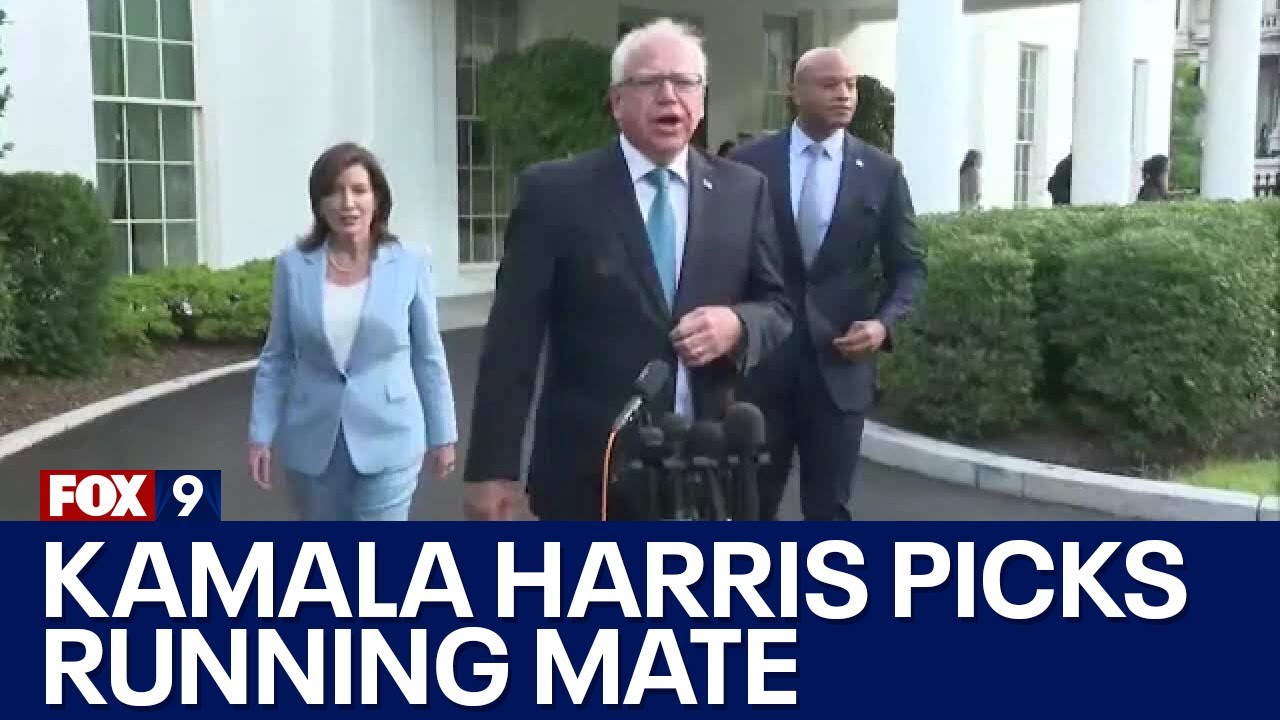 Kamala Harris expected to reveal running mate pick on Tuesday - YouTube
