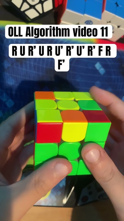 OLL Algorithm video 11 - YouTube
