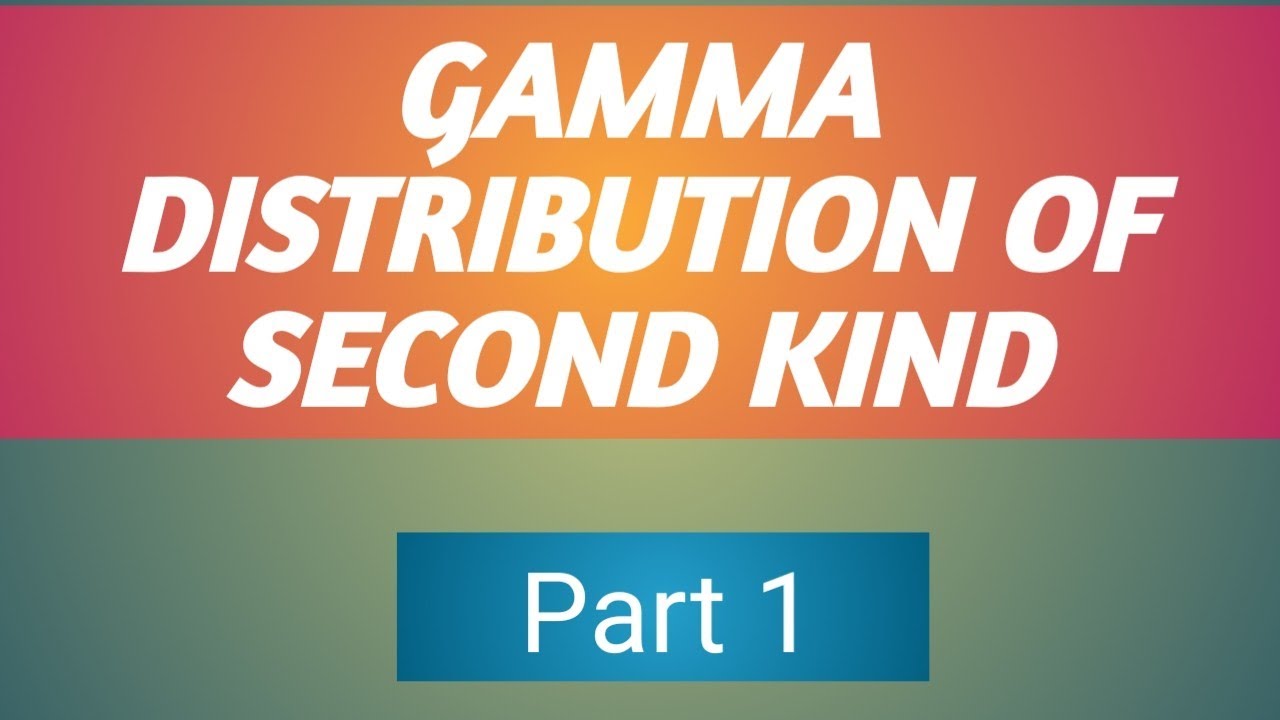 Generalized Gamma Distribution