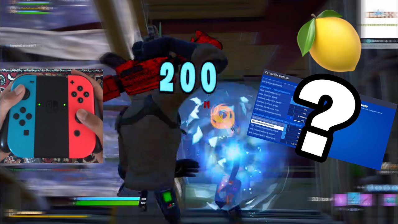 Lemonade 🍋 + *BEST* Nintendo Switch Settings For Season 4 Chapter 2 ...