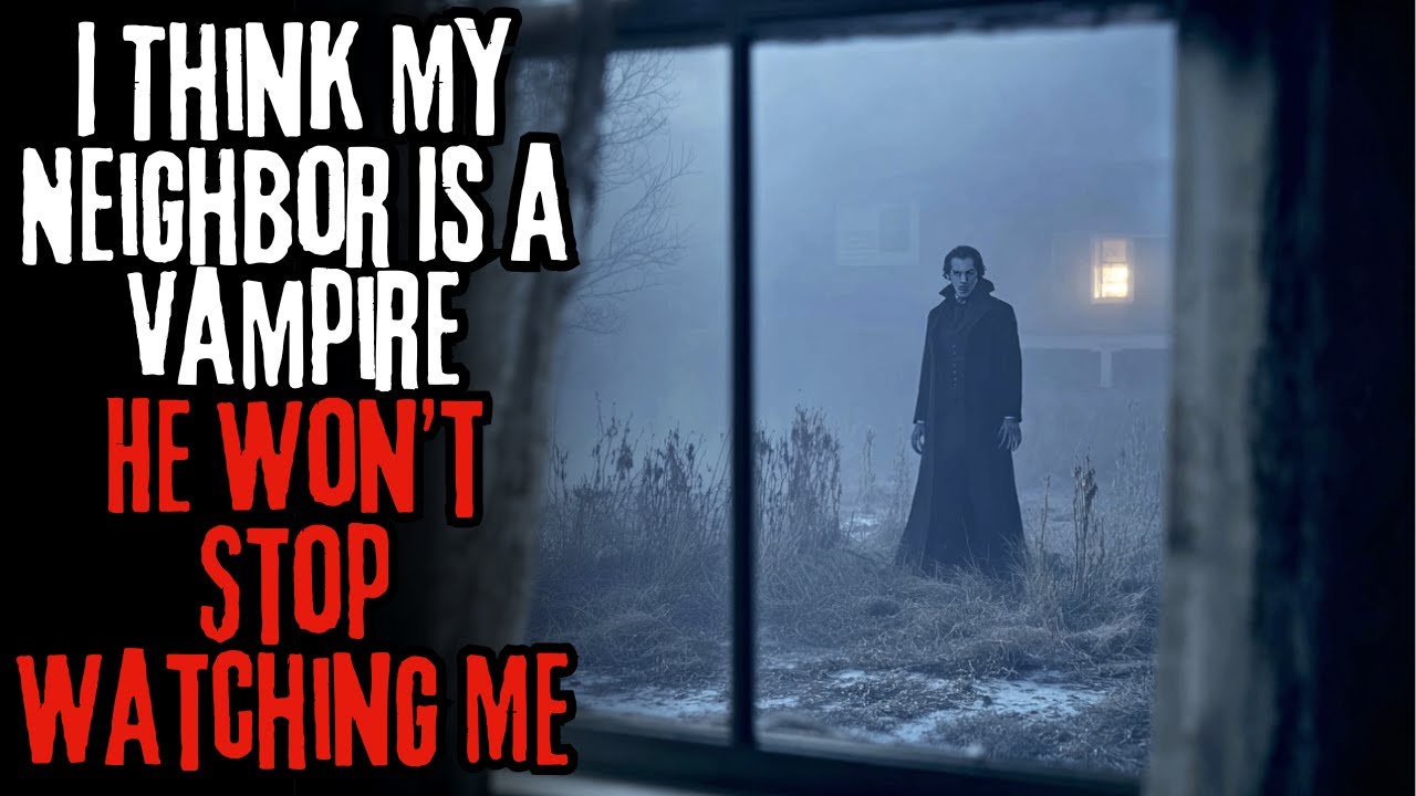 I Think My Neighbor Is A Vampire..."He Wont Stop Watching Me" - YouTube