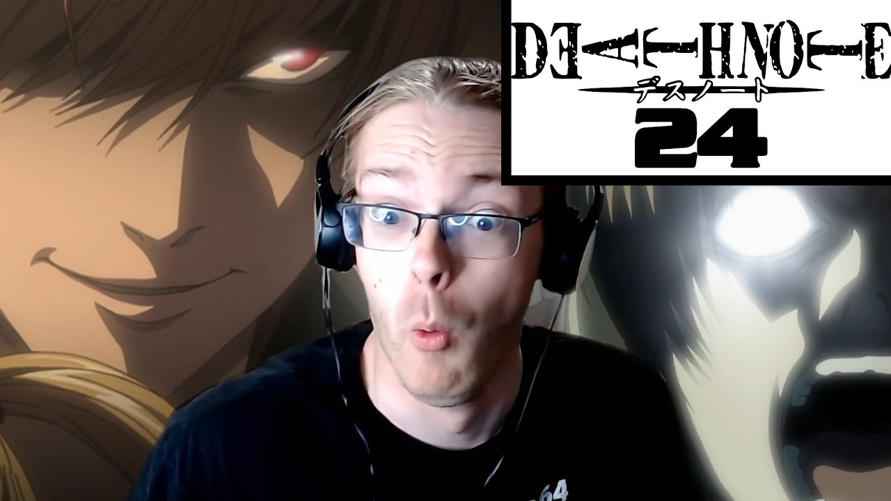 DEATH NOTE EPISODE 24 REACTION | MY GOD DAMN BRAIN HURTS (Dubbed) - YouTube