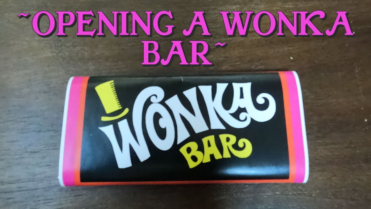 WONKA BAR - WILLY WONKA - CHOCOLATE FACTORY - GOLDEN TICKET - CRACKOUT ...
