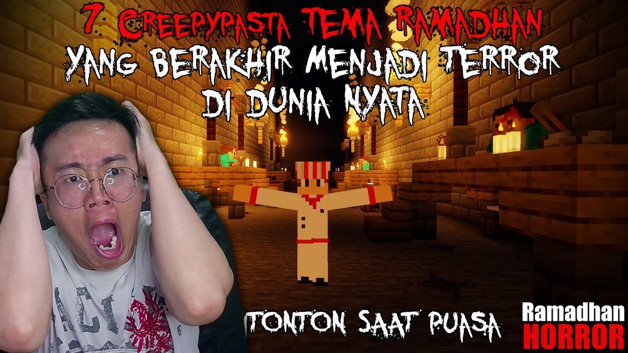 FIX INILAH 7 Creepypasta TERANEH Yang Pernah Ada Di Minecraft Pt.117 (FULL JUMPSCARE) - YouTube