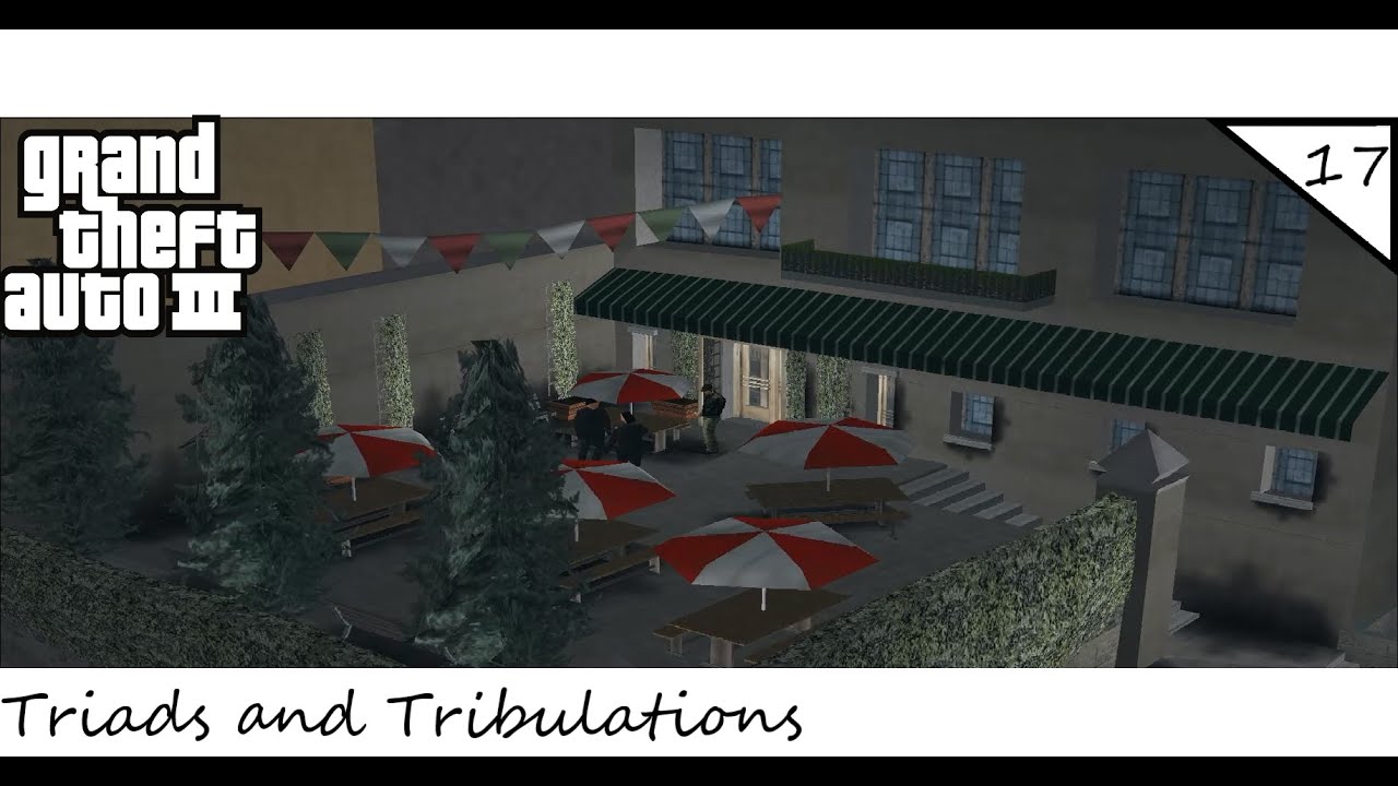 Grand Theft Auto III - Mission 17 - Triads and Tribulations - YouTube