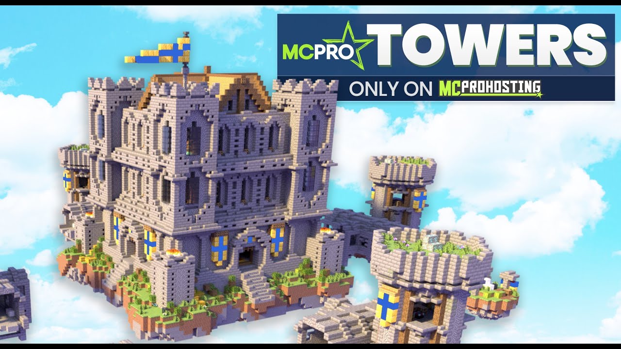 TOWERS! MCProHosting’s latest Minecraft Mini-Game! 🏰 - YouTube