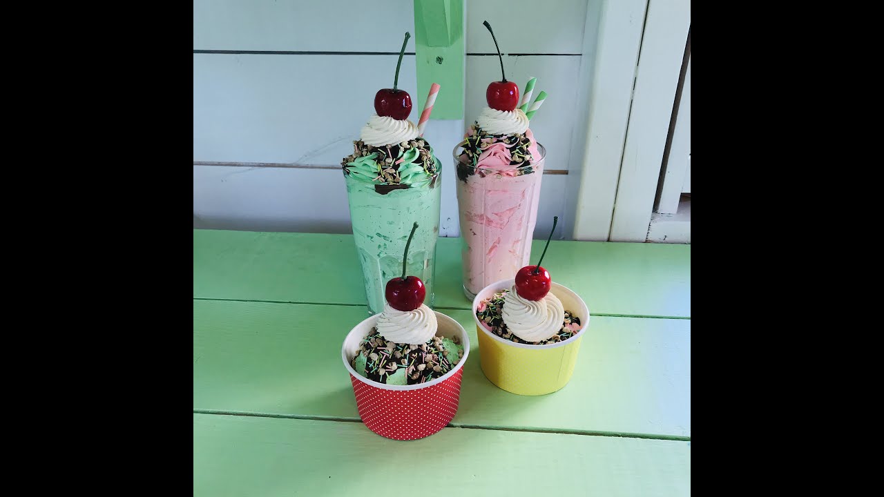 Fake Sundae and Parfait DIY - YouTube
