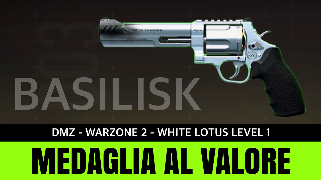 Medaglia al Valore | DMZ | Basilisk - Stazione di polizia | White Lotus ...