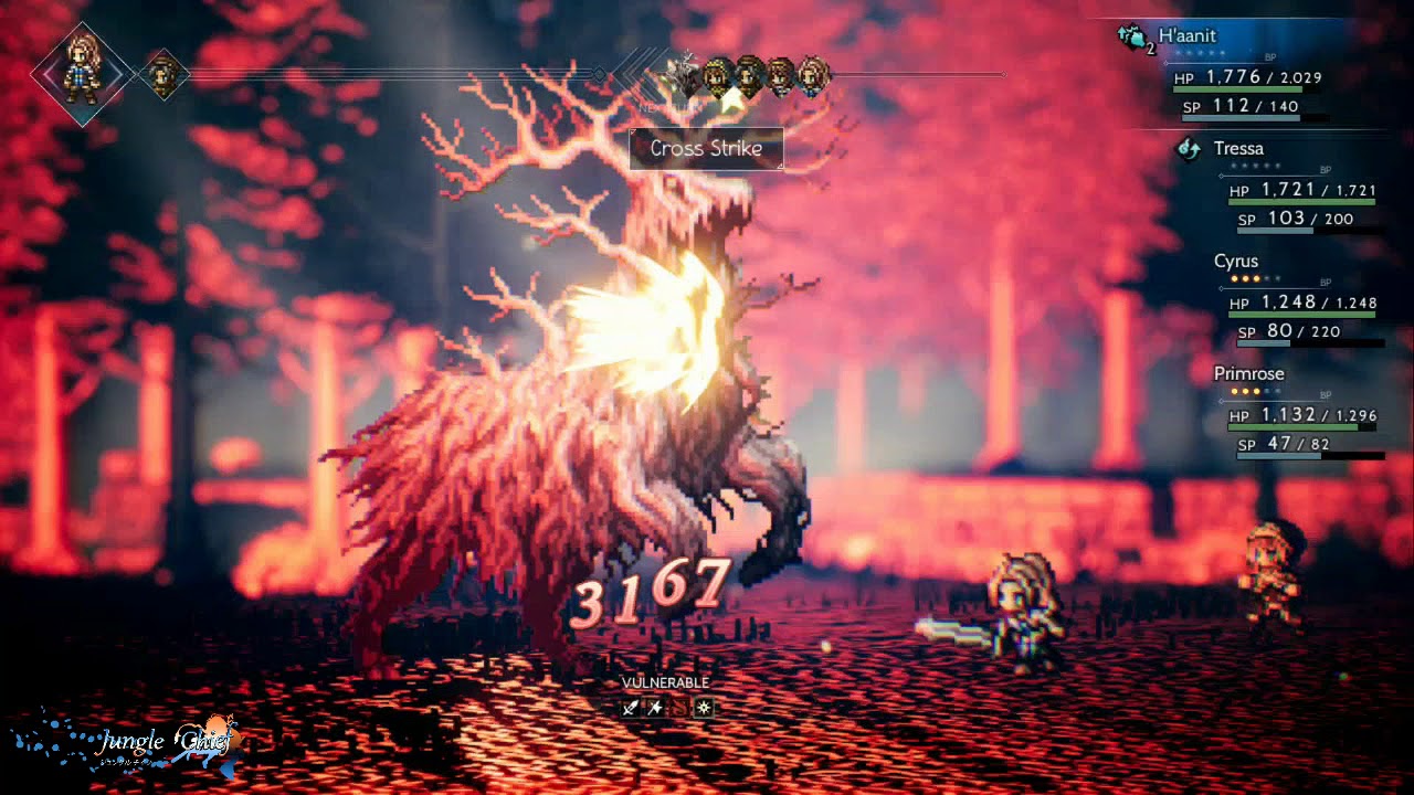 Octopath Traveler - Lord of the Forest - H'aanit (Chapter 2) - YouTube