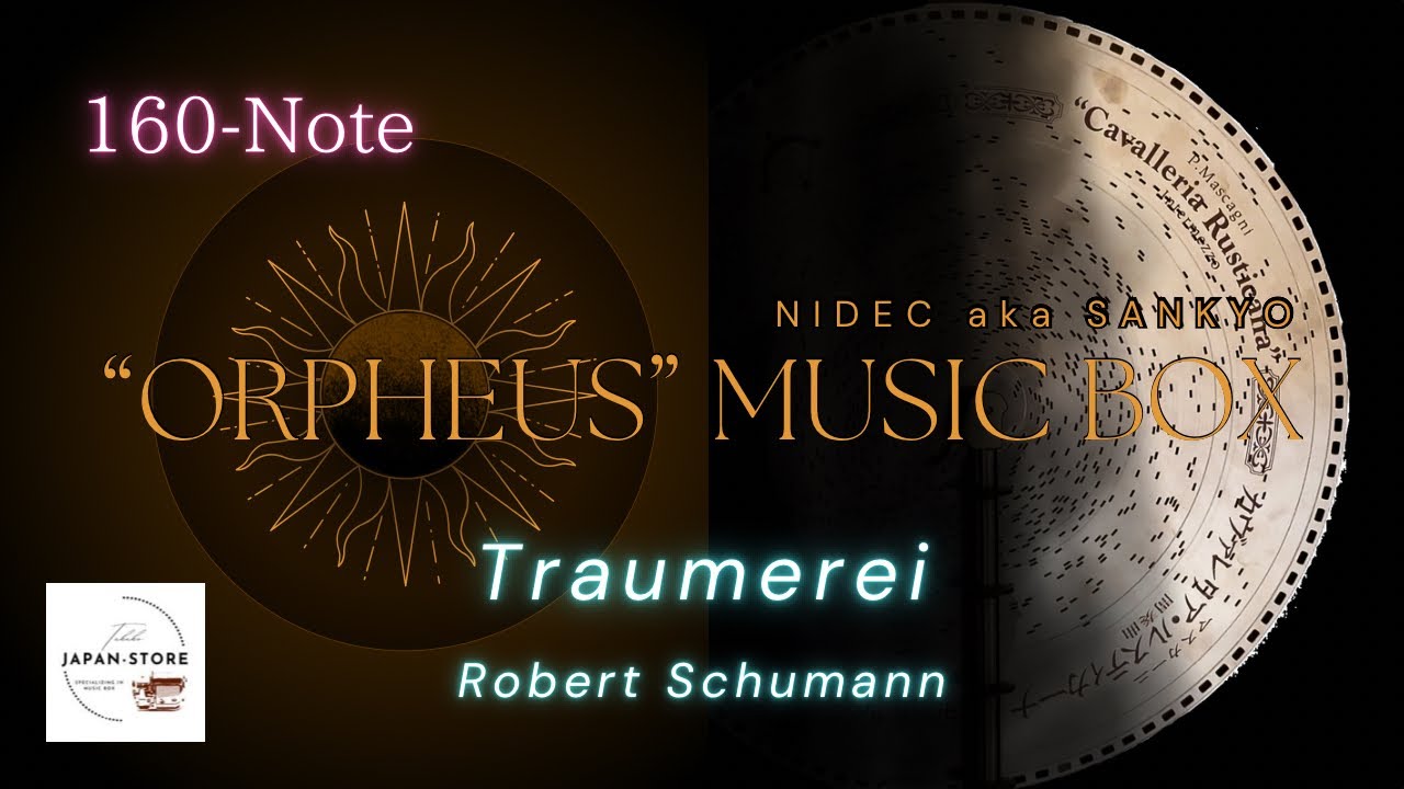 【Nidec 160-note】“Traumerei” by Robert Schumann, order made Japan ...
