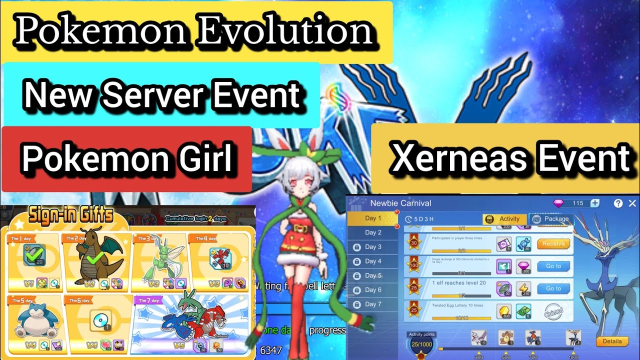 Pokemon Evolution Gameplay/New Server/New Event Review/Beautiful ...