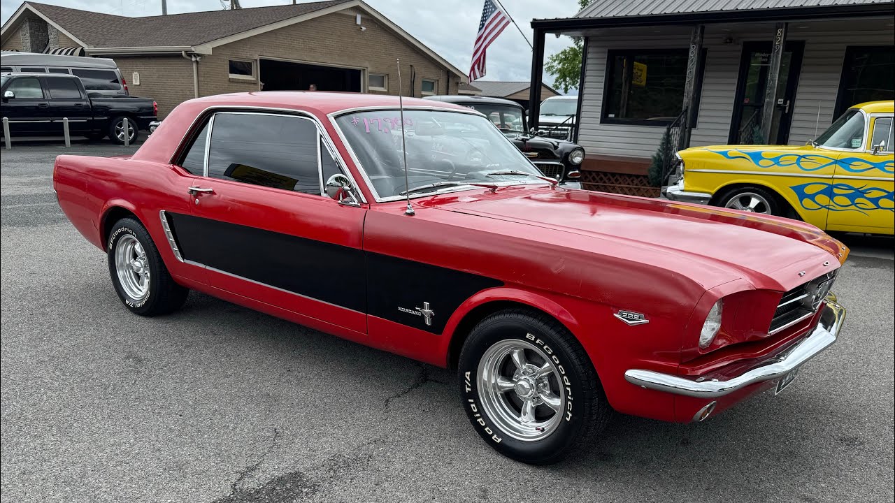 Test Drive 1965 Ford Mustang V8 SOLD $17,900 Maple Motors #3021-1 - YouTube