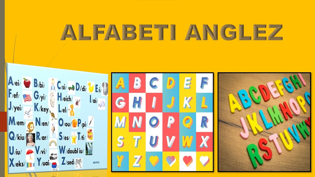 ALFABETI ANGLISHT ‘’Mësoni anglisht - YouTube