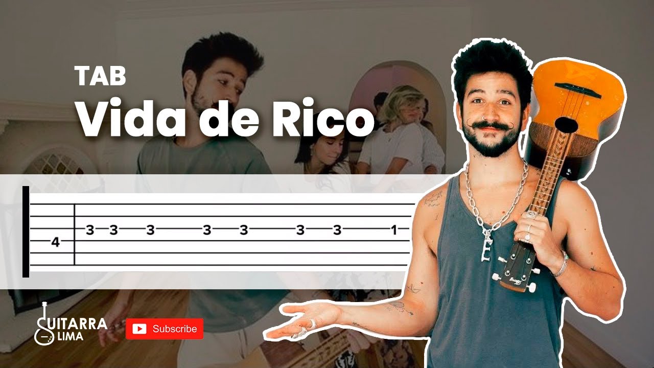 Vida de Rico - Camilo - TAB - YouTube