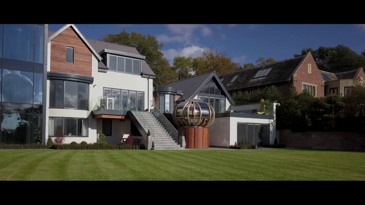 Extraordinary Home with Circular Glass Lift from Premier Lift Group ...