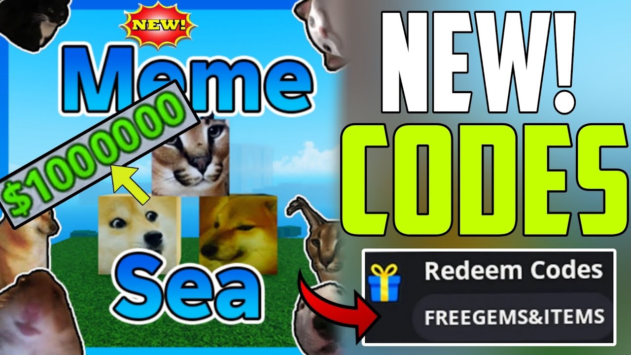 ⚠️UPDATE⚠️MEME SEA ROBLOX CODES 2024 - MEME SEA CODES 2024 [ROBLOX]meme ...