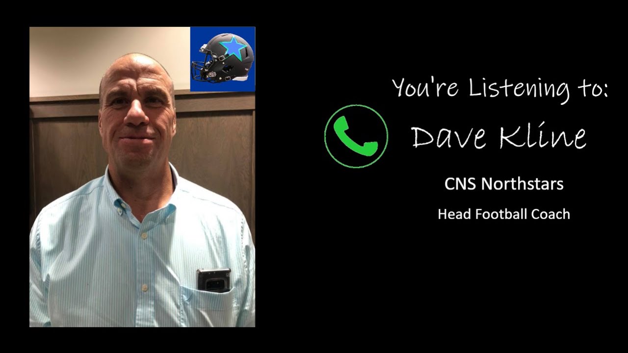 Dan Tortora with Dave Kline, CNS Northstars' Head Football Coach - YouTube