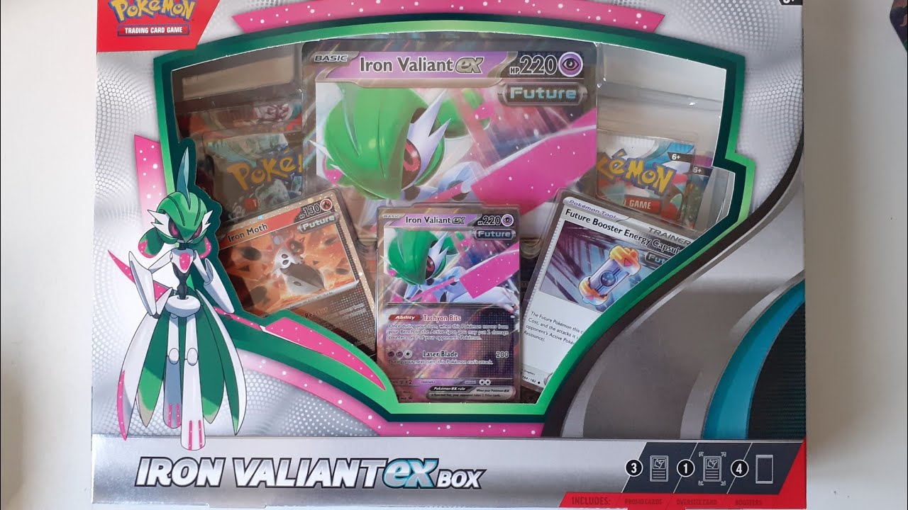 Pokémon Iron Valiant ex Box Opening!! - YouTube