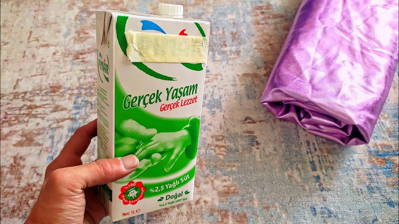Reuse milk cartons! DO NOT THROW IT. Look what I made of it? DIY - YouTube