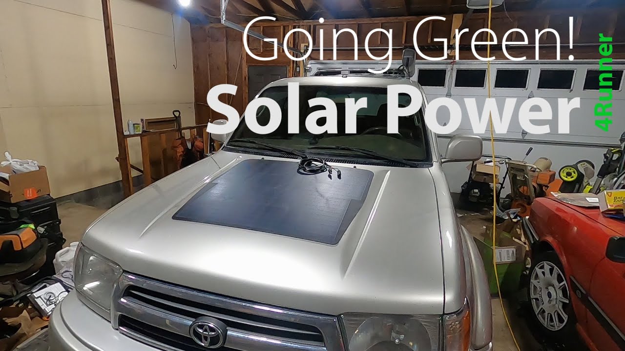 Installing Lensun solar on my 4Runner! - YouTube