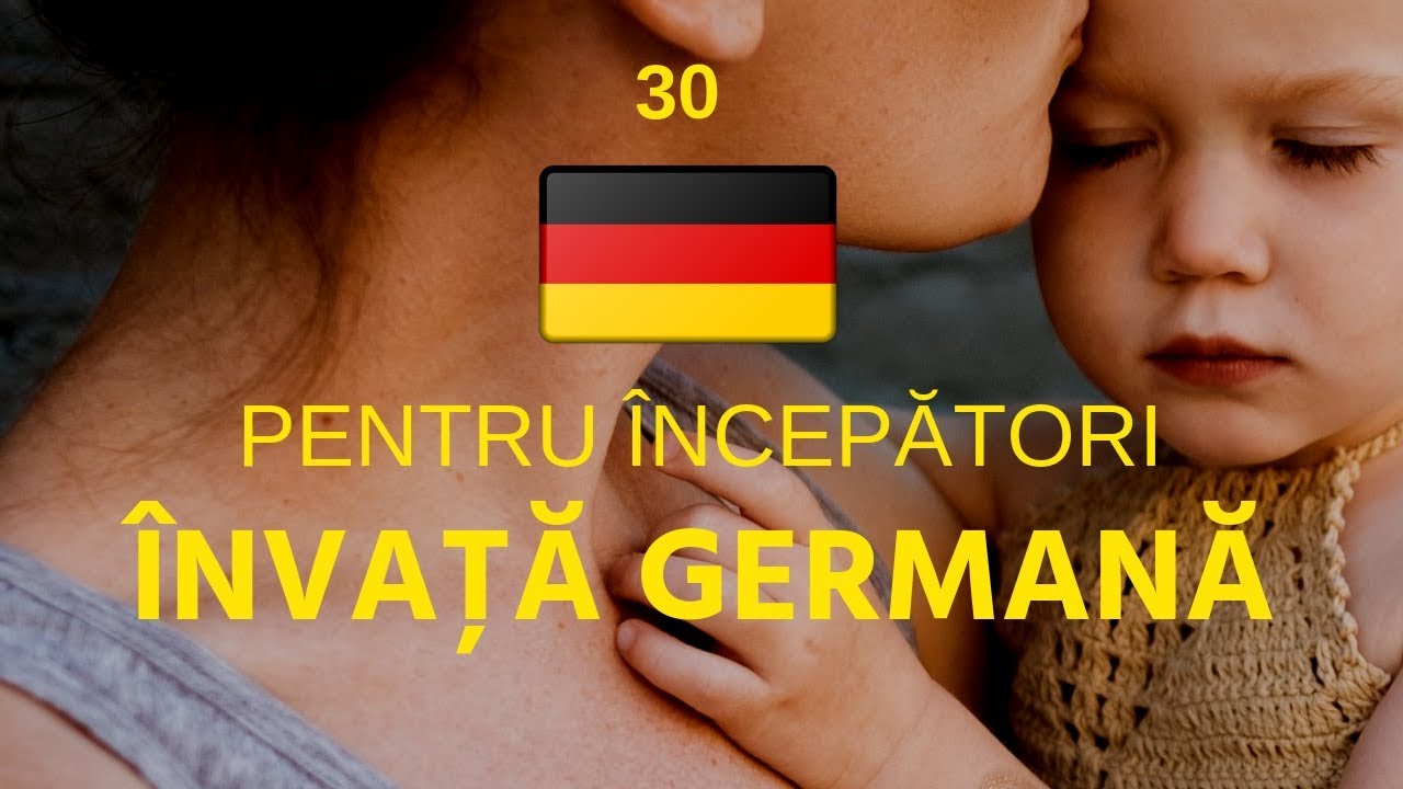 Verbe in germana ⭐⭐⭐⭐⭐ Invata germana | Limba germana | 8 cuvinte in ...