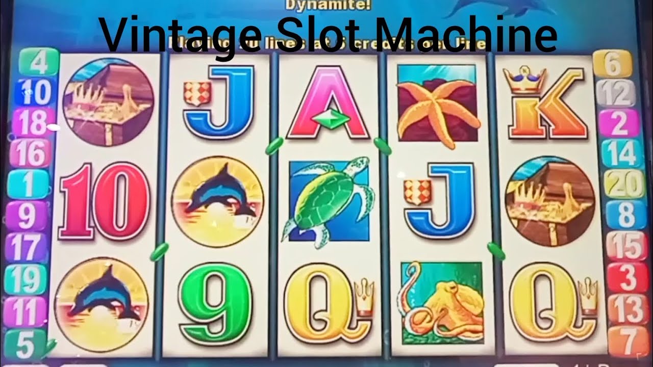 Vintage SLOTS | DOLPHIN TREASURE 🤨🤨😵‍💫 - YouTube