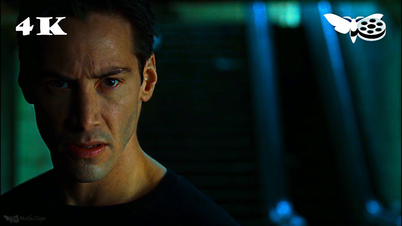 The Matrix Neo vs Agent Smith | Subway Fight Scene | 4K 60FPS ...