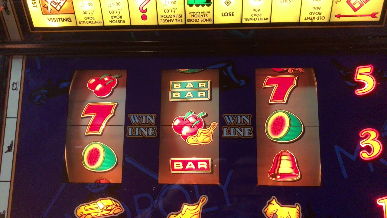 Monopoly deluxe fruit machine Mr P Bognor Regis 23/12/2019 - YouTube
