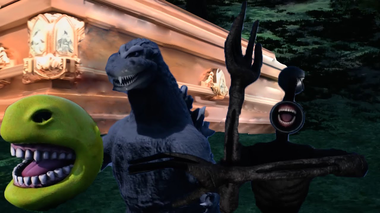 Pacman vs Godzilla - Coffin Dance COVER (Ollane) - YouTube