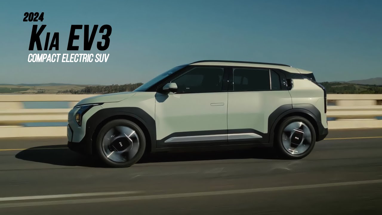 2024 KIA EV3 Electric SUV: A practical choice for daily commuting - YouTube
