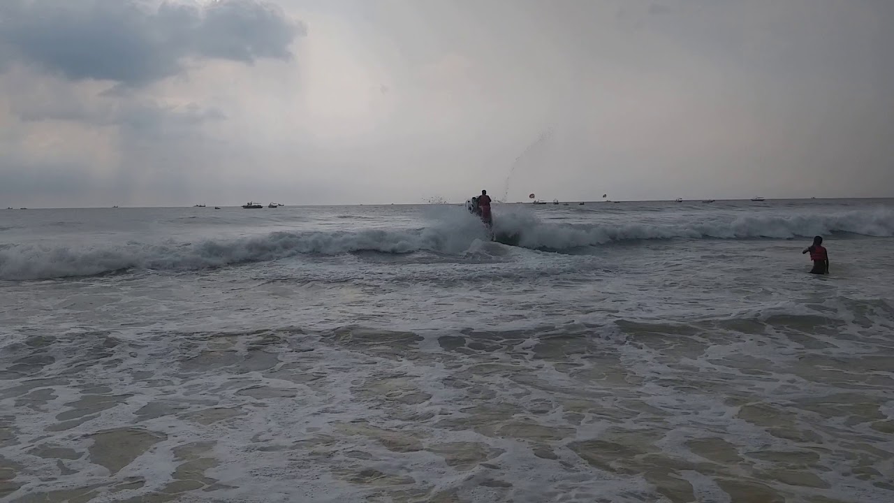 Jet-Ski Ride | Goa | Candolim Beach | Water Sports - YouTube