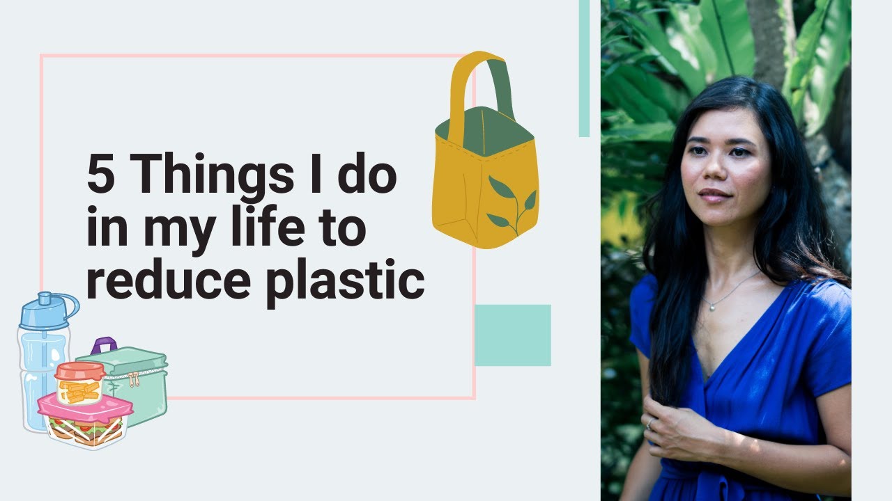 5 simple things to help reduce plastic in your daily life! - YouTube