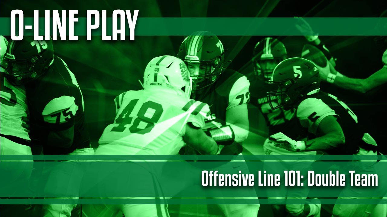 Offensive Line 101 - Double Team - YouTube