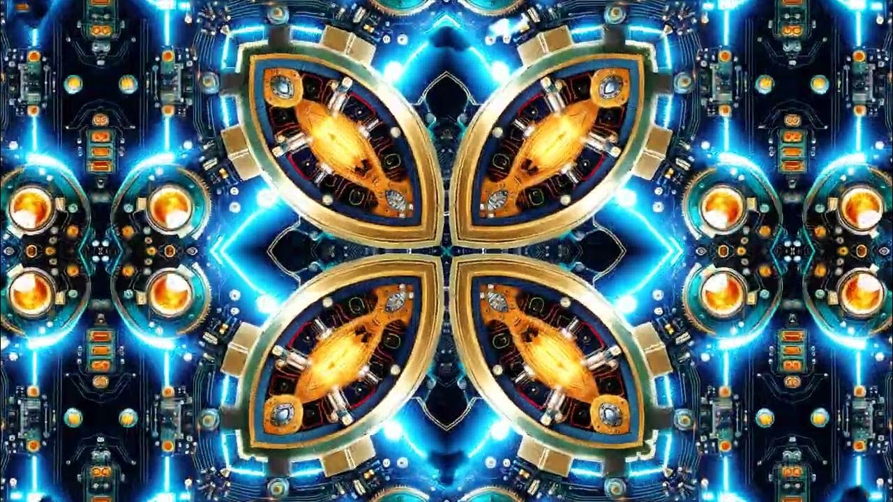 Fractal Synth Project 24 - Background / Screensaver / VJ Loop - YouTube