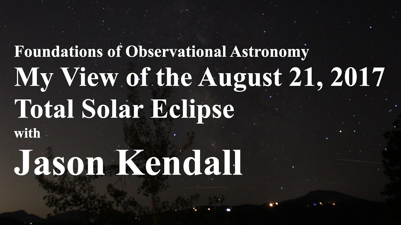 Experiencing the Total Solar Eclipse on August 21, 2017 - YouTube