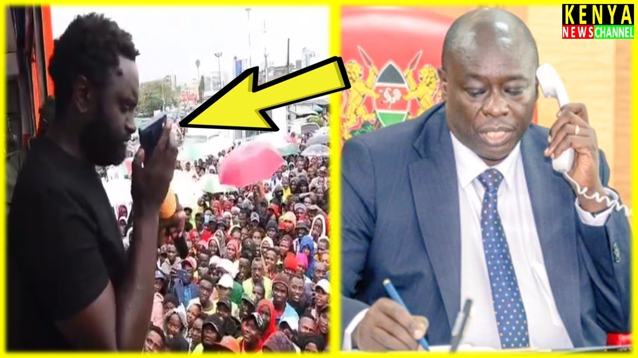 Crowd ERUPTS after Senator Methu phonecall to Gachagua in Nakuru Road ...