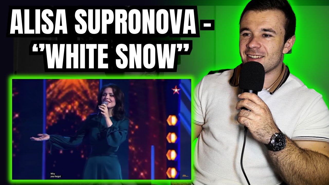 Alisa Supronova - Белым снегом ("Галерея звезд" от 02.12.23) - Reaction ...